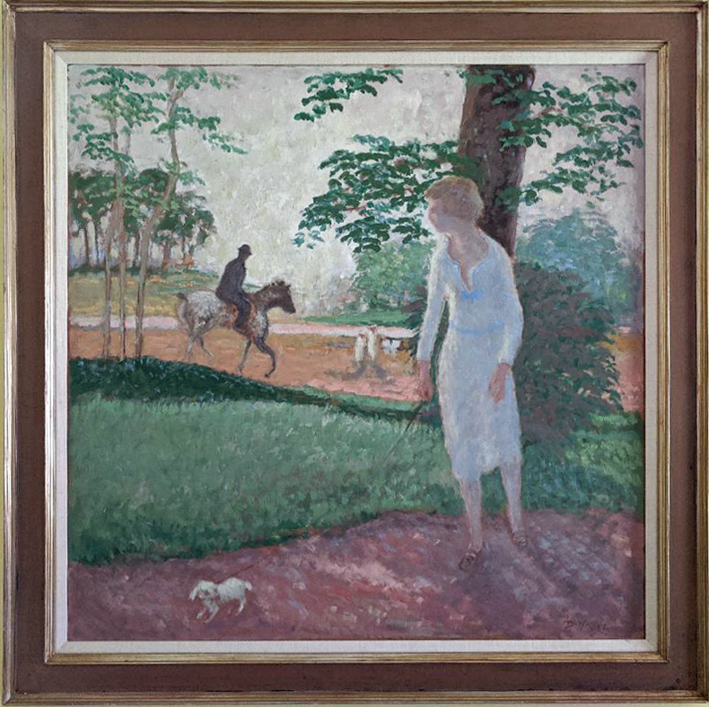 Morning Walk by Donald Stanley Vogel – GUT GALLERY