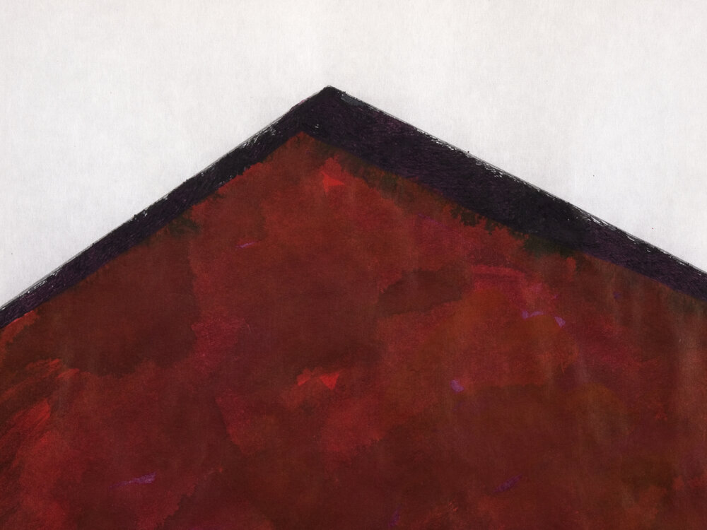 Maroon Shape – GUT GALLERY